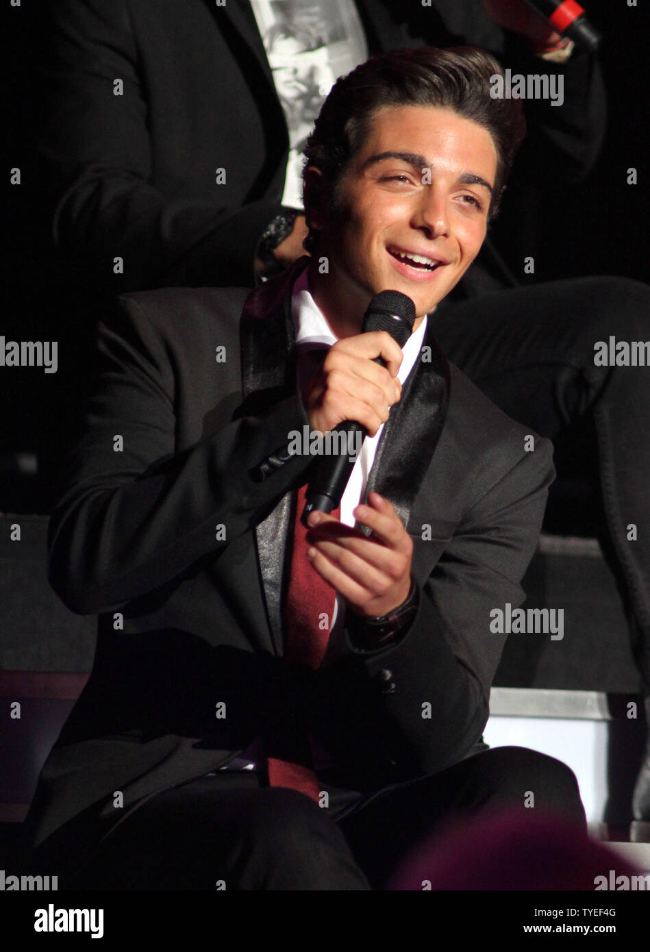 Gianluca Ginoble with Il Volo performs at the Fillmore in Miami Beach ...