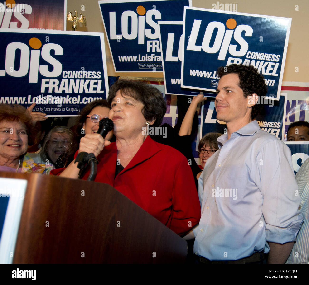 Newley elected Congresswomen Lois Frankel from Florida district 22 ...