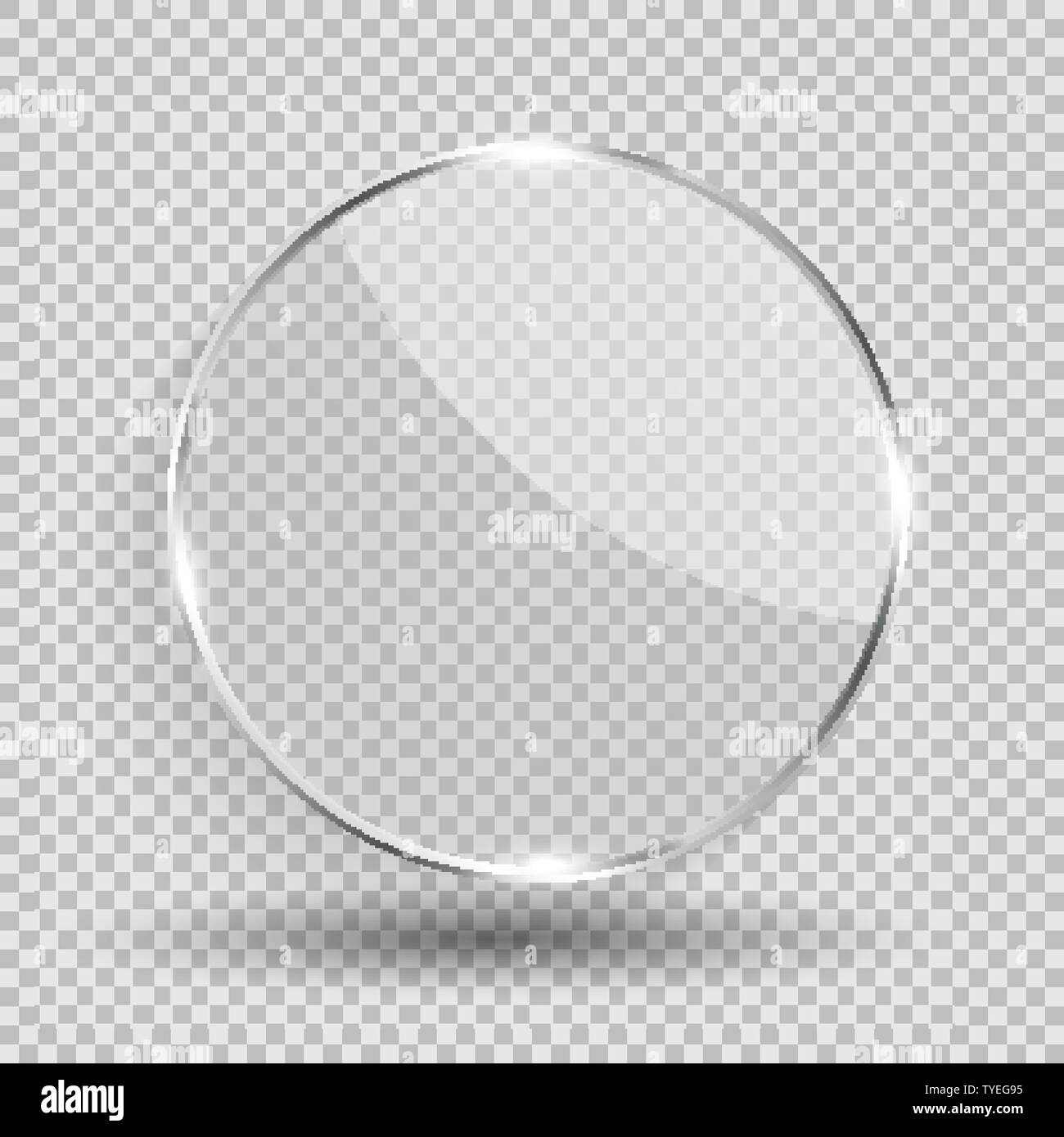 Glass Transparency Frame Vector Illustration Stock Vector Image & Art ...