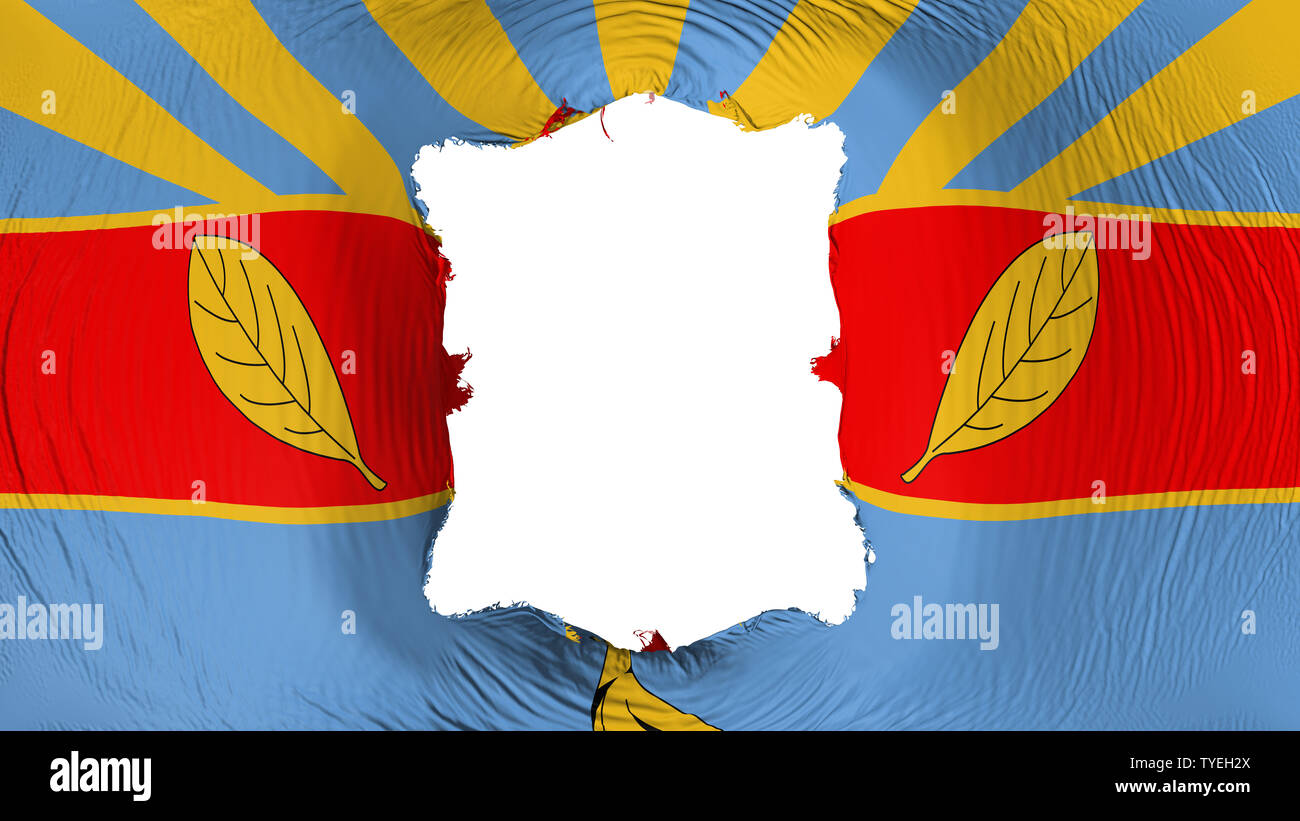 Square hole in the Harare capital flag Stock Photo - Alamy