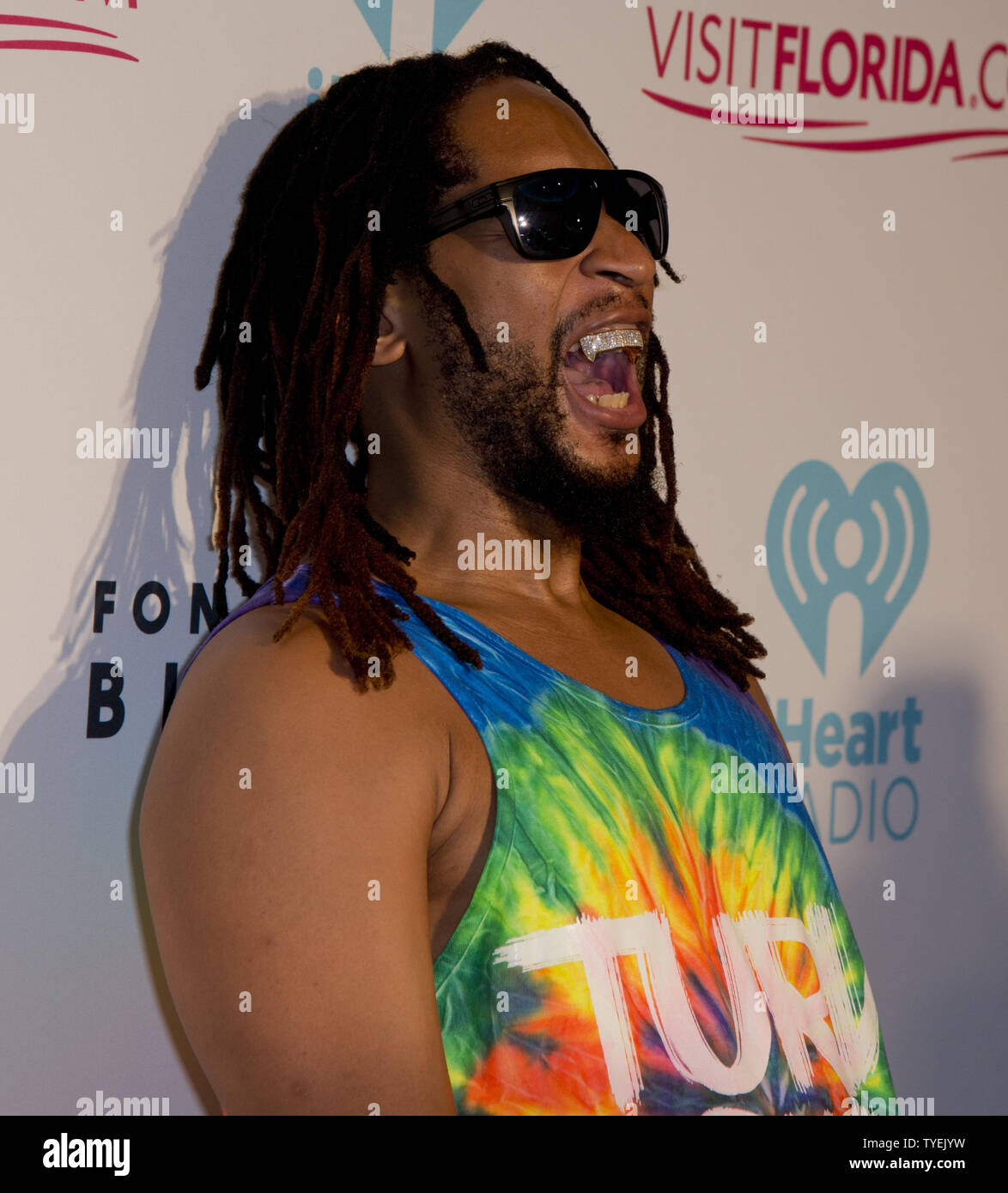 Performer Lil Jon walks the red carpet at the Third Annual IHEARTRADIO ...