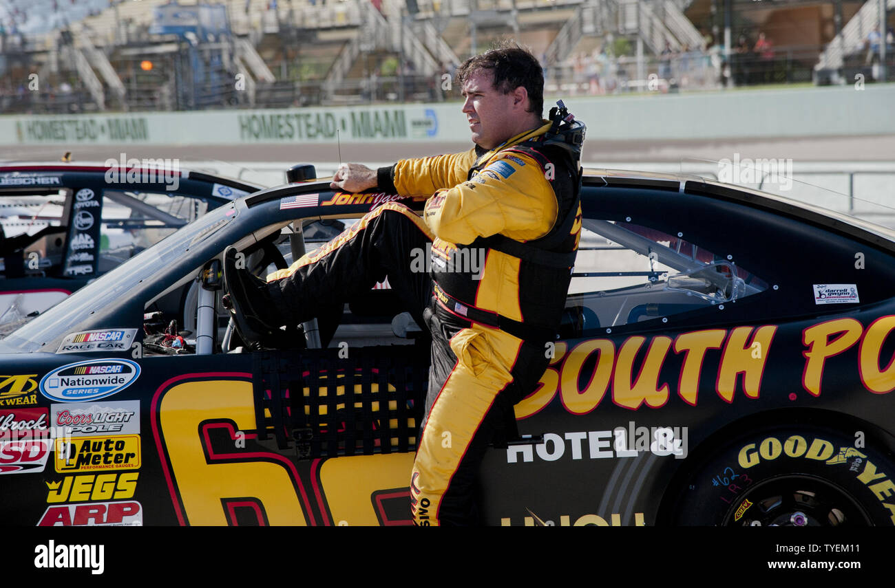 NASCAR Nationwide Series Championship racers Brendan Gaughan in car 62 ...