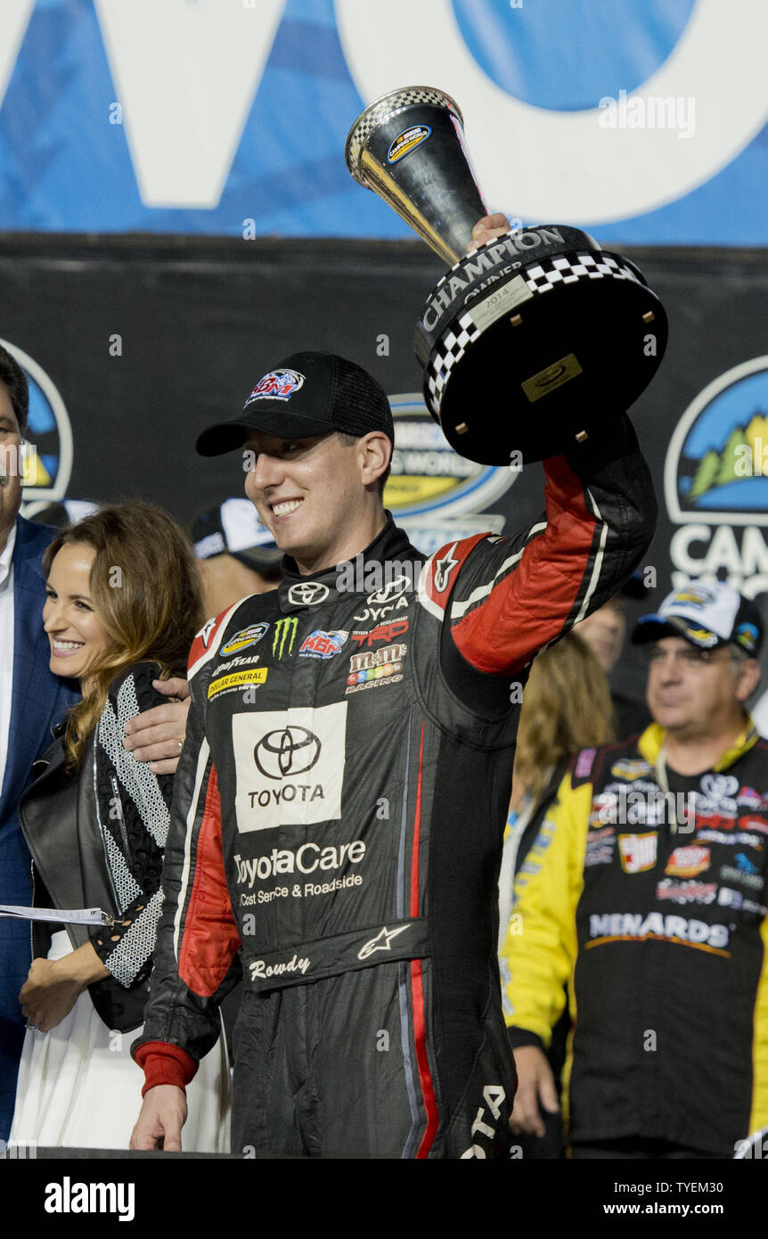 Kyle busch trophy hi-res stock photography and images - Alamy
