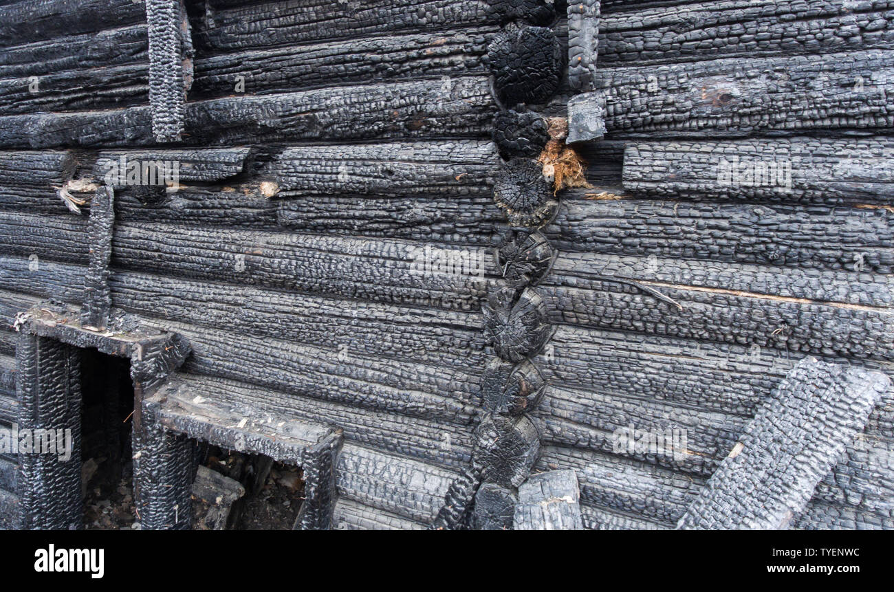 Burnt timber beam hi-res stock photography and images - Alamy