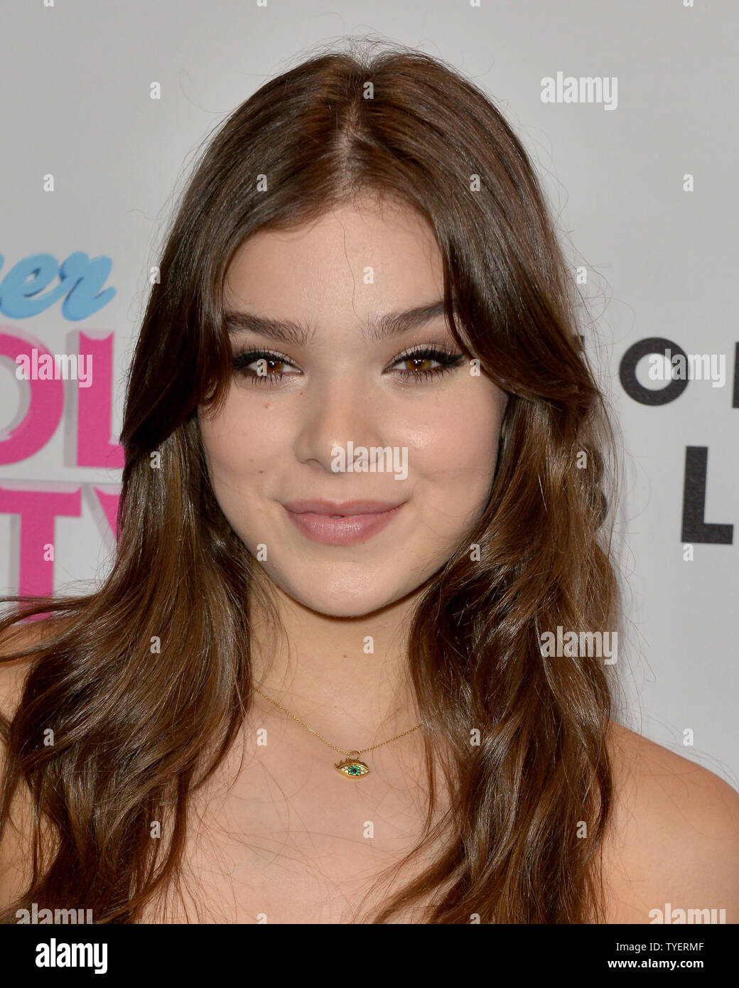 Hailee Steinfeld attends the IHeartRadio Summer Pool Party concert at ...