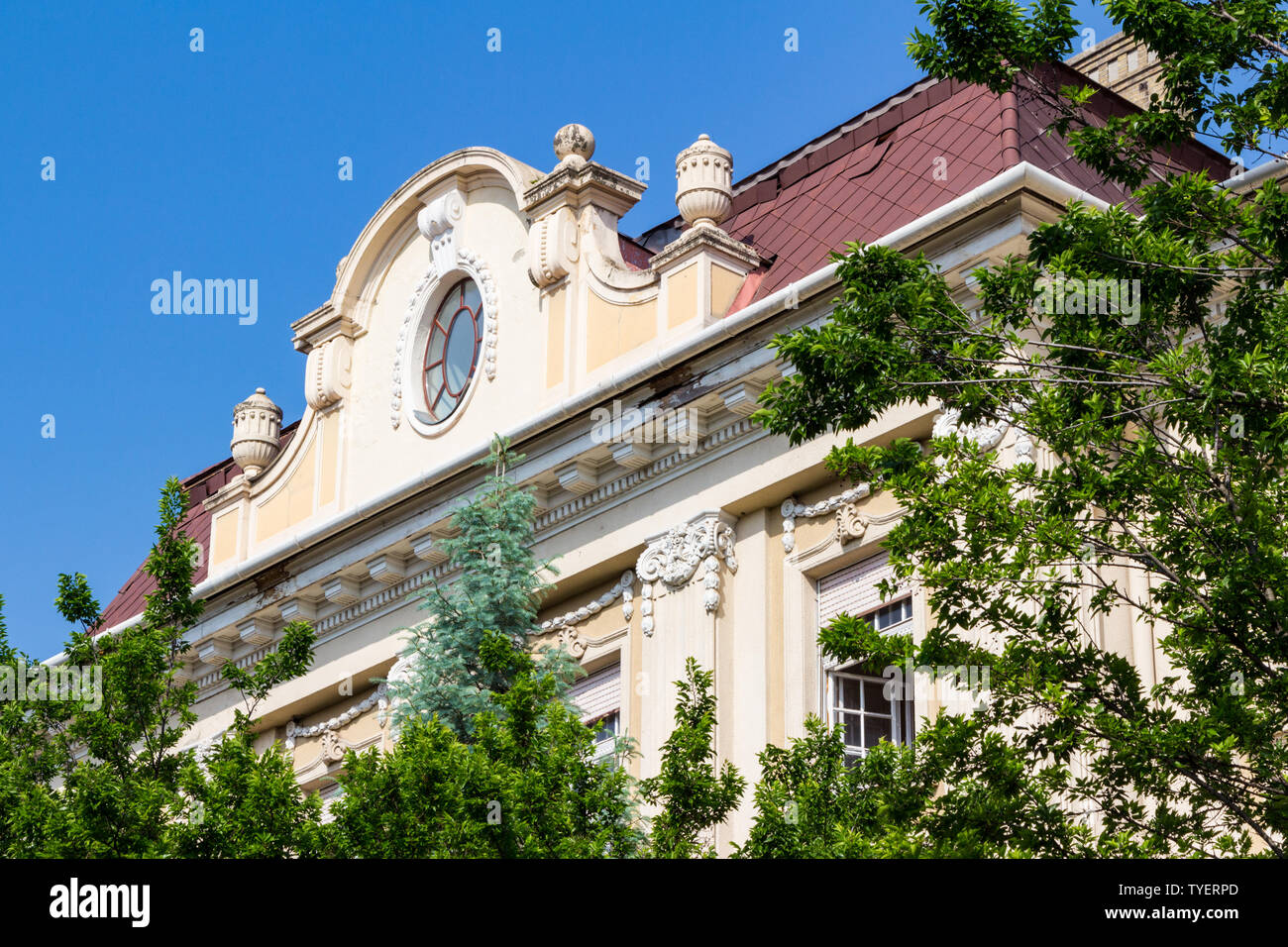 Detail of building of Sopron University Benedek Elek Faculty of ...