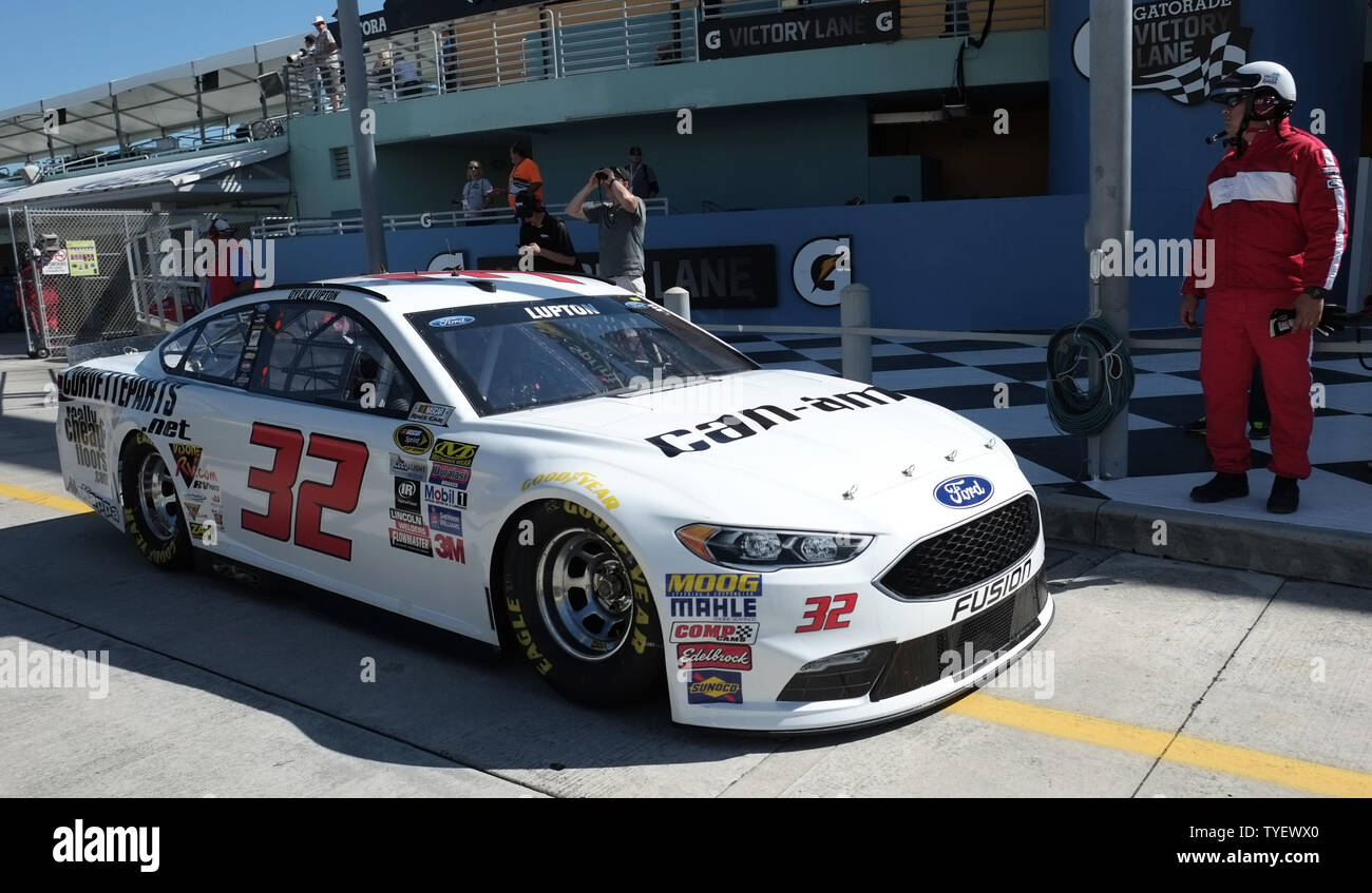 NASCAR Nationwide Series Championship driver Dylan Lupton (32) is seen ...