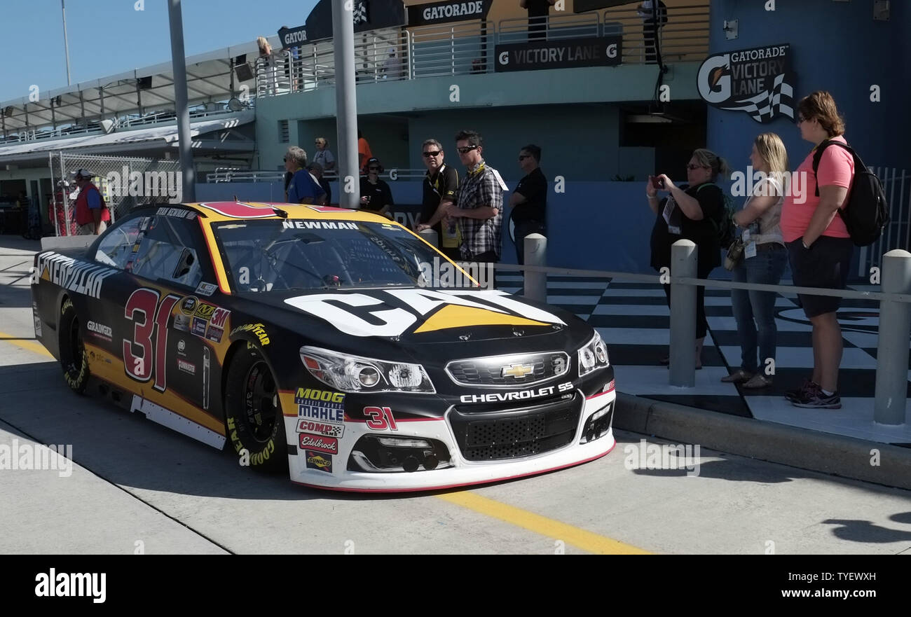 NASCAR Nationwide Series Championship driver Ryan Newman (31) is seen ...