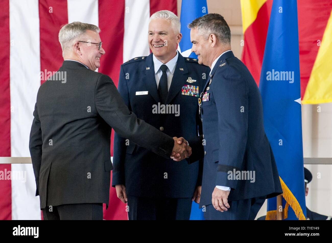 U.S. Air Force Retired Gen. Grass presents Brig. Gen. Andrew J ...
