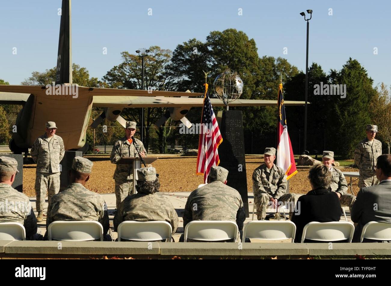 U.S. Air Force Col. Michael Troy Gerock, commander for the 145th ...