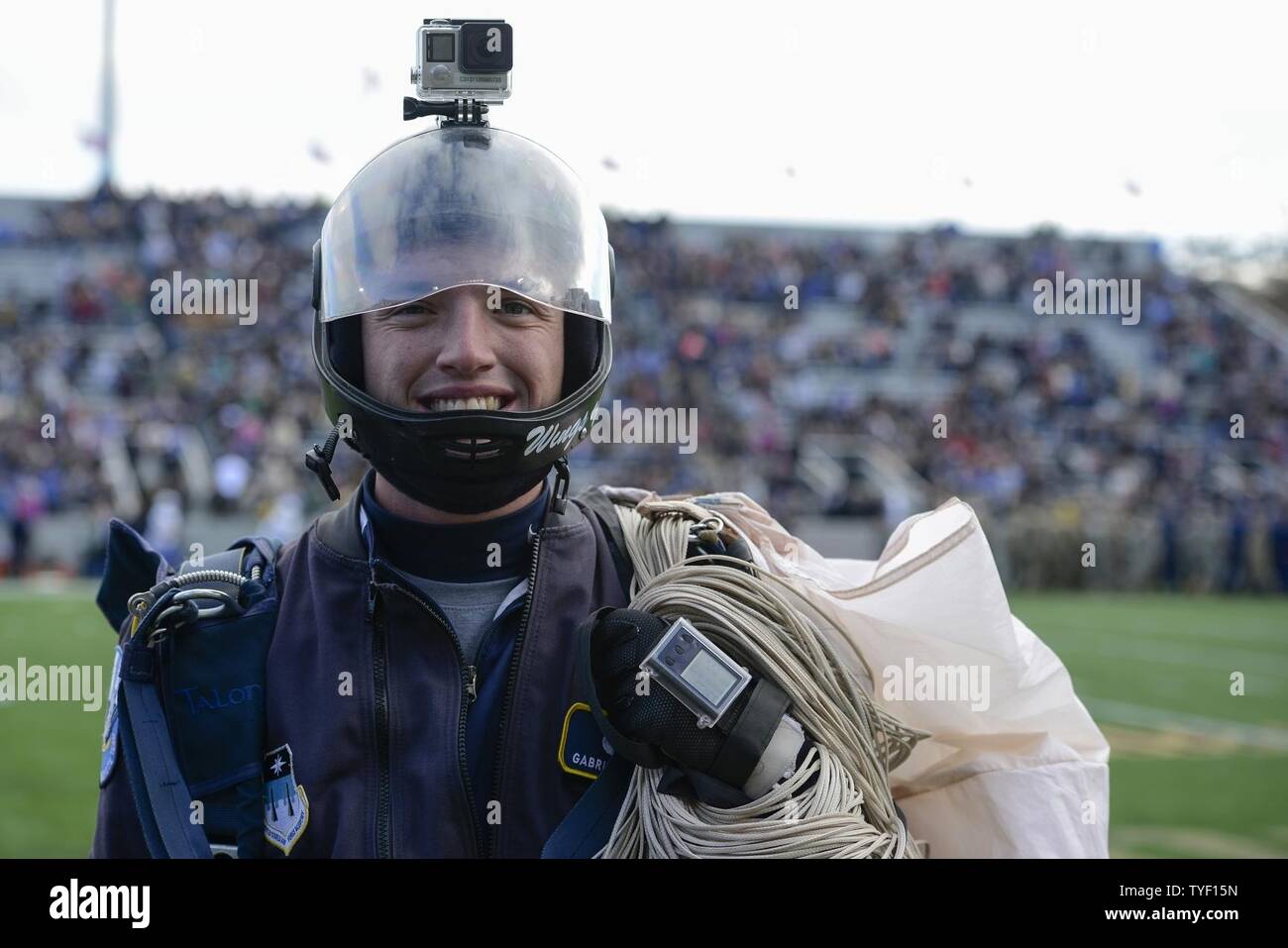 U.S. Air Force Academy Cadet Gabe Dawson, originally from Texas, was ...