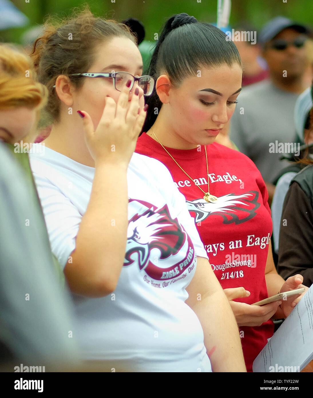 Parkland shooting school building hi-res stock photography and images ...