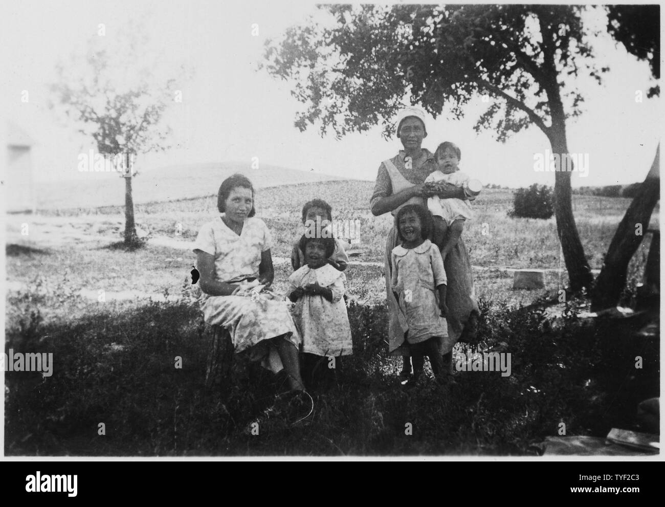 Photograph of the Antione Family; Scope and content: This item is a ...