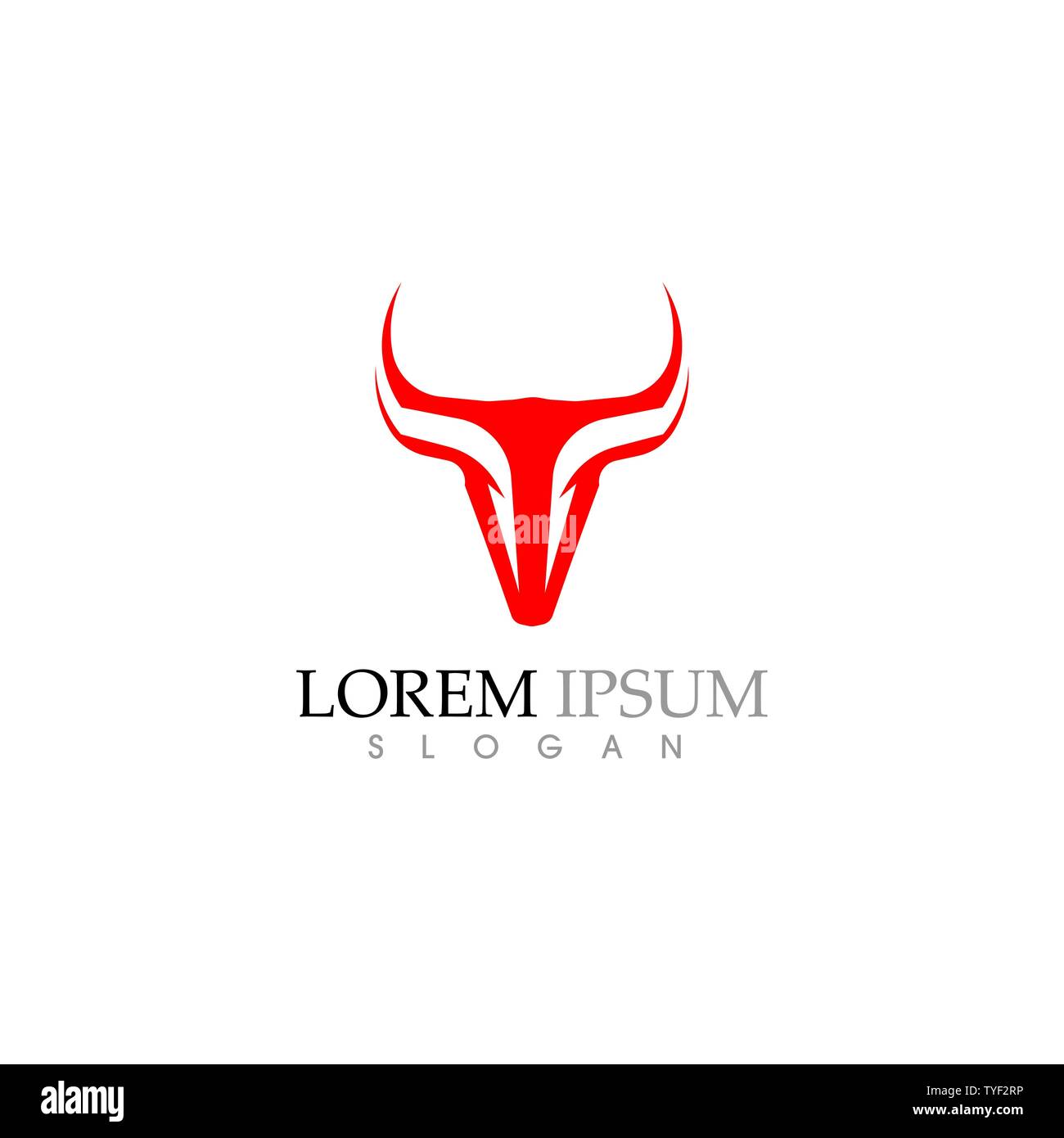 Cow Logo Template vector icon illustration design Stock Vector Image ...