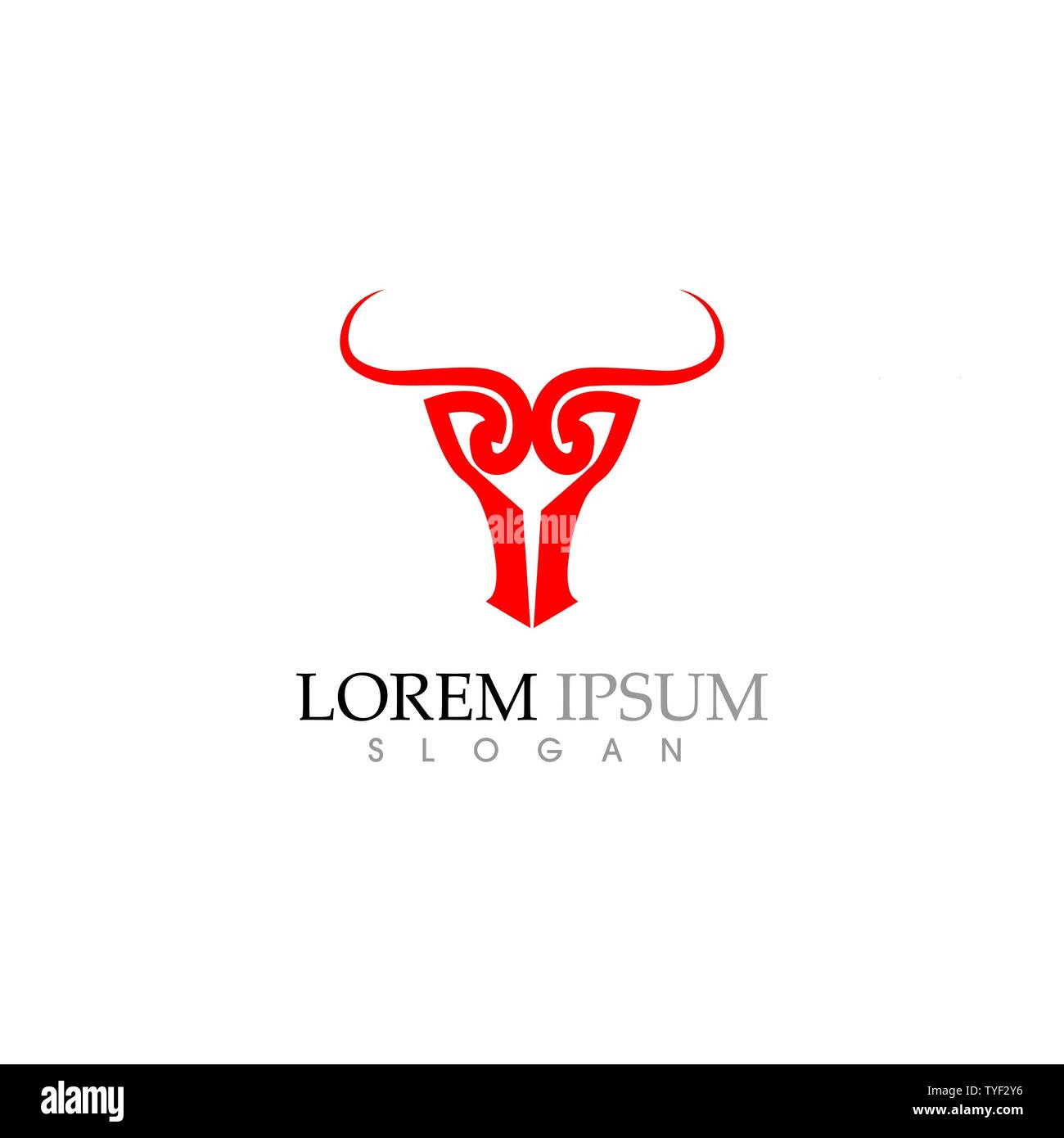 Cow Logo Template vector icon illustration design Stock Vector Image ...