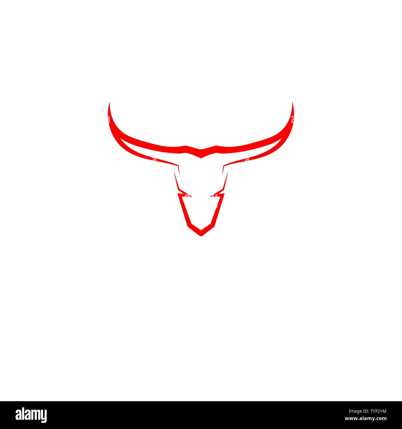 Cow Logo Template vector icon illustration design Stock Vector Image ...