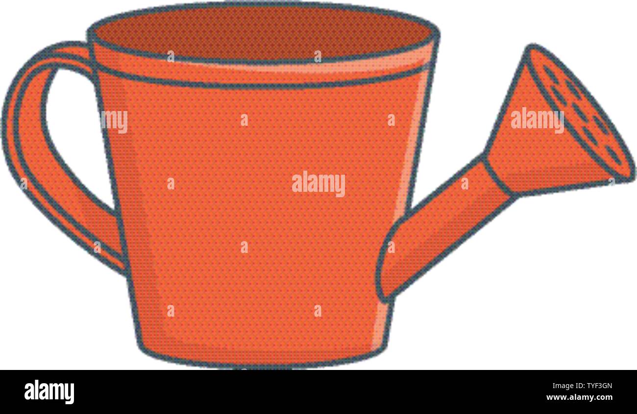 watering can cartoon vector illustration graphic design Stock Vector ...