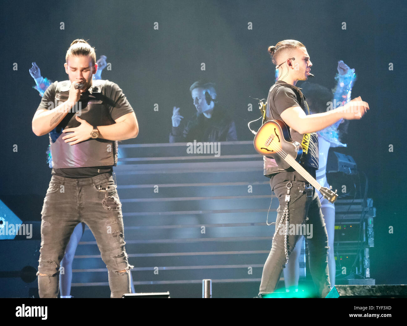 Manuel turizo american airlines arena hi-res stock photography and ...