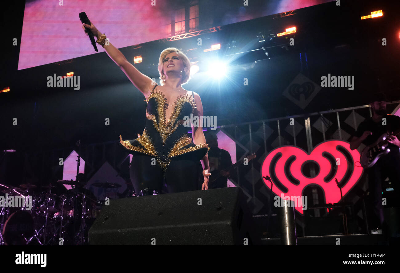 Bebe rexha jingle ball hi-res stock photography and images - Alamy