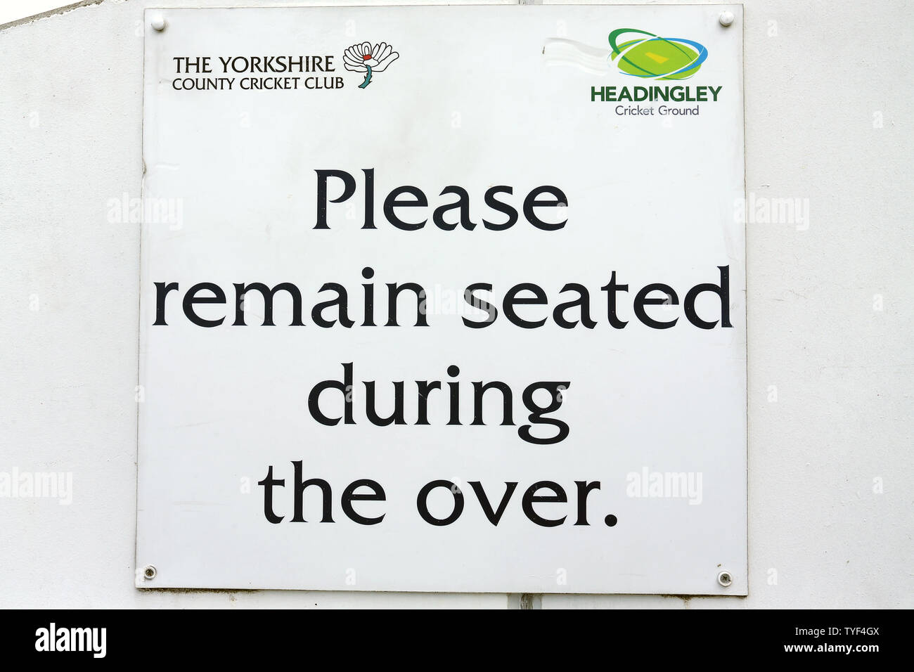 Please be seated hi-res stock photography and images - Alamy