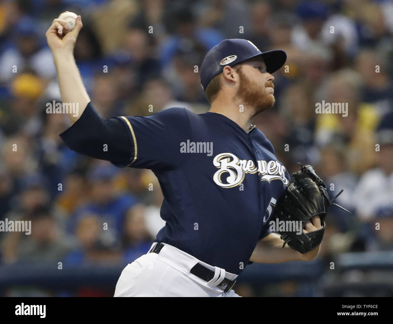 Brandon woodruff brewers hi-res stock photography and images - Alamy