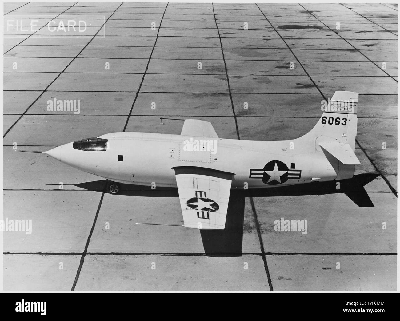 Photograph of the XS-1; Scope and content: Photograph of the X-1, the ...