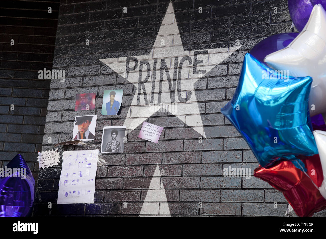 Prince first avenue hi-res stock photography and images - Alamy