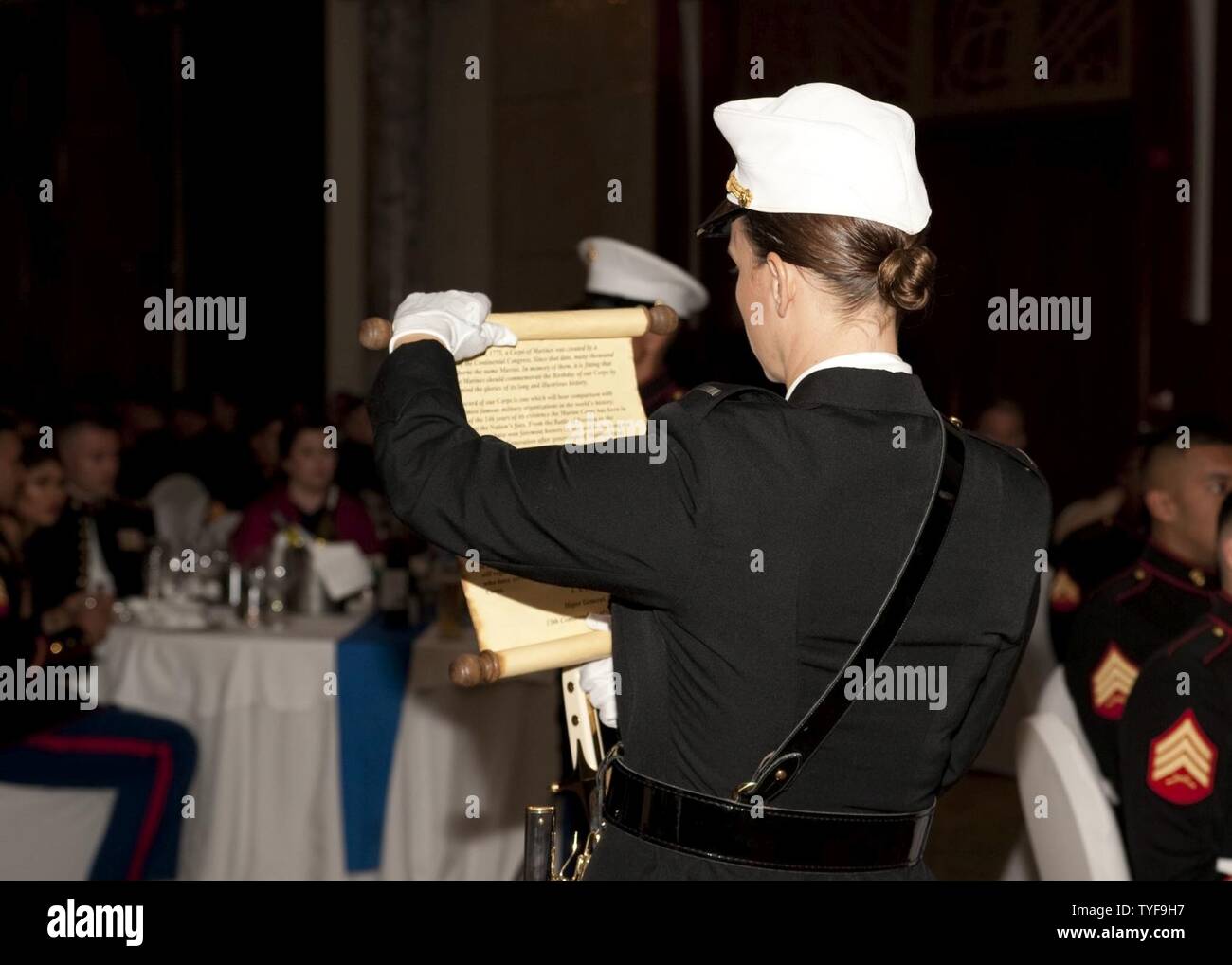 1st Lt. Alice M. Marcelo, Naval Amphibious Force, CTF 51/5 adjutant ...