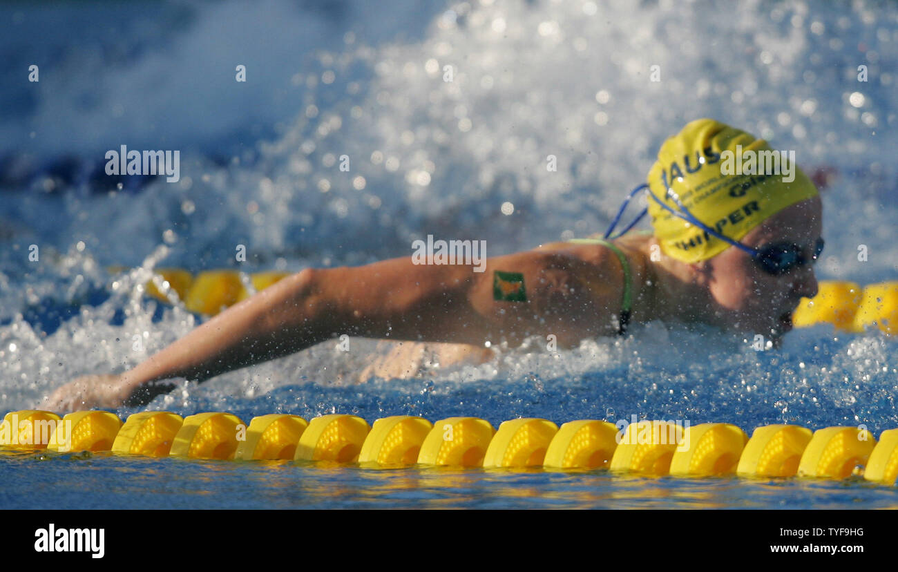 Australian swimmer Jessica Schipper leads final race in the 100-meter ...