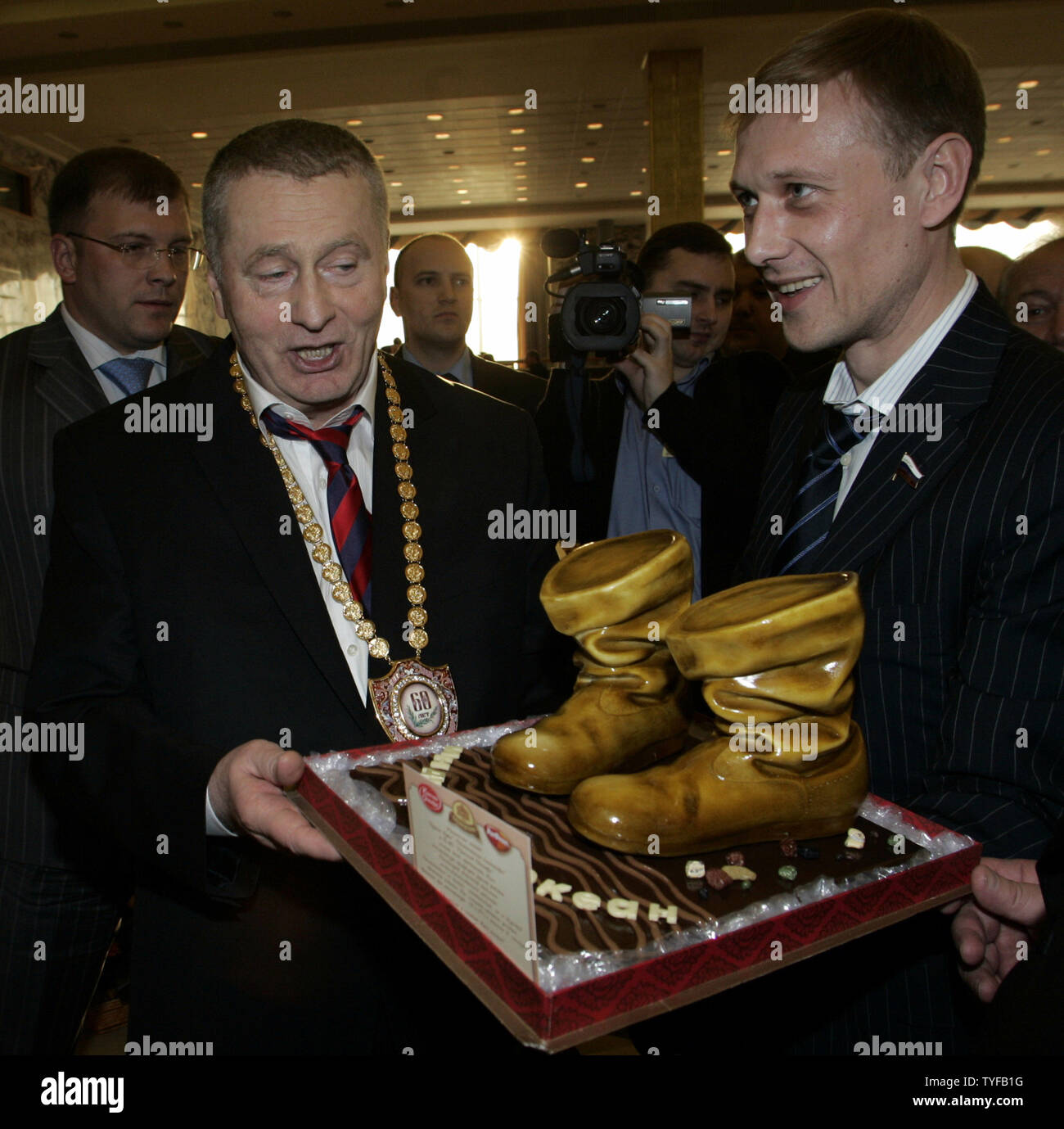 Vladimir zhirinovsky l hi-res stock photography and images - Alamy