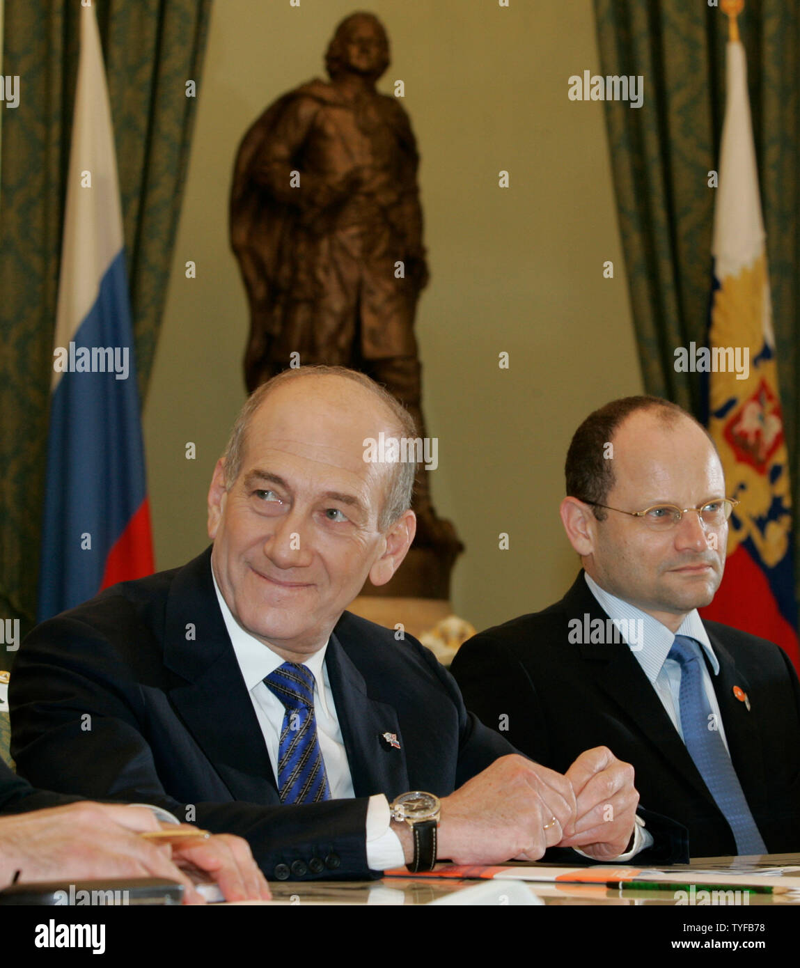 Prime minister vladimir putin smiles hi-res stock photography and ...