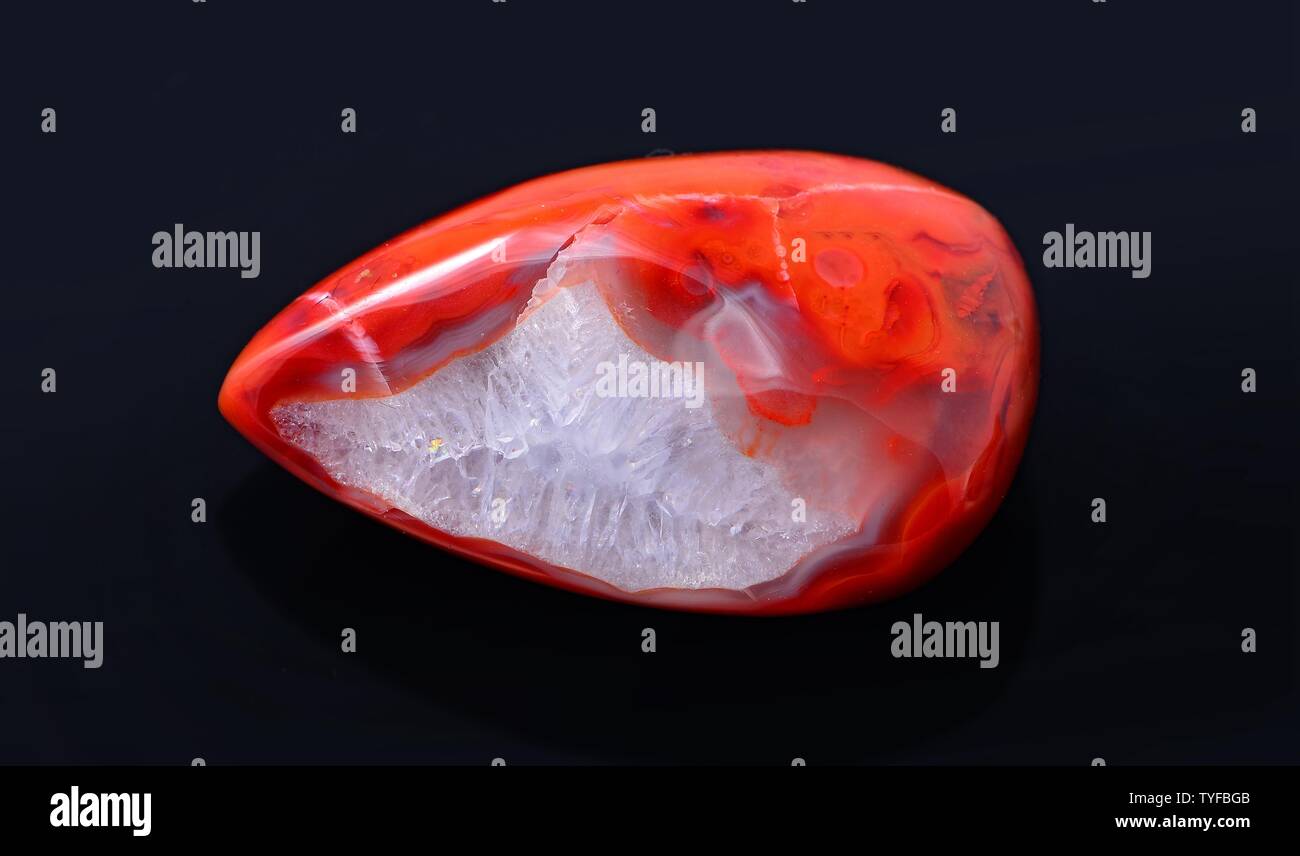 Southern red agate jewellery HD picture Stock Photo - Alamy