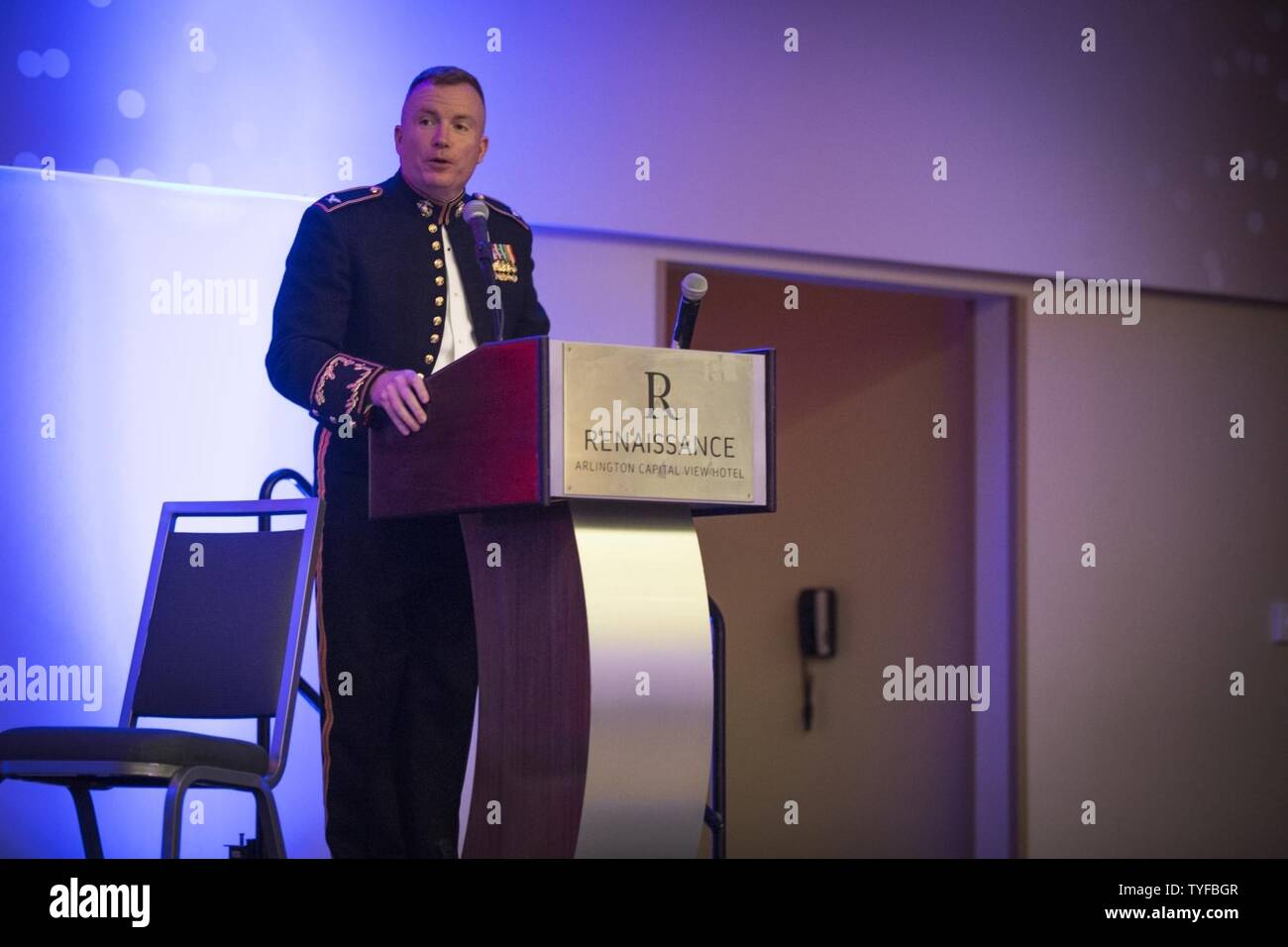 U.S. Marine Corps Col. Andrew M. Regan, commanding officer ...