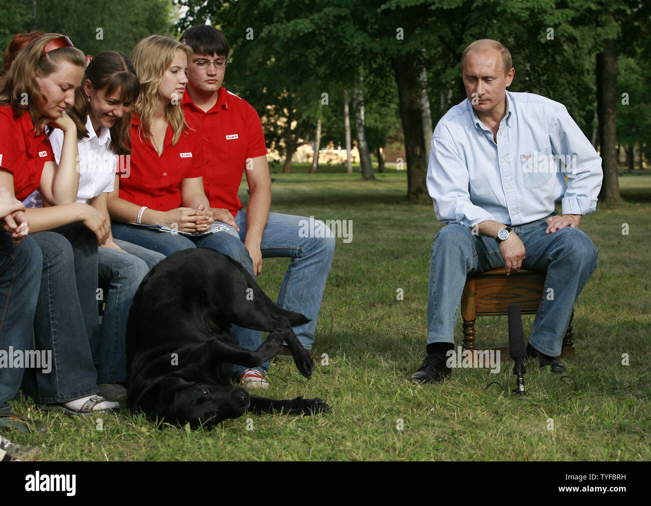 Putin youth hi-res stock photography and images - Alamy