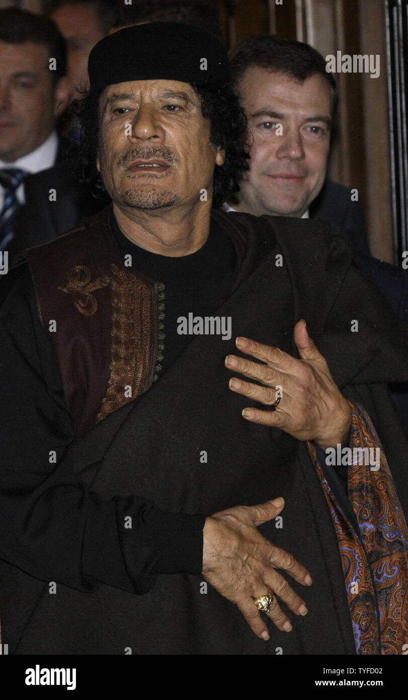Muammar gaddafi r hi-res stock photography and images - Alamy