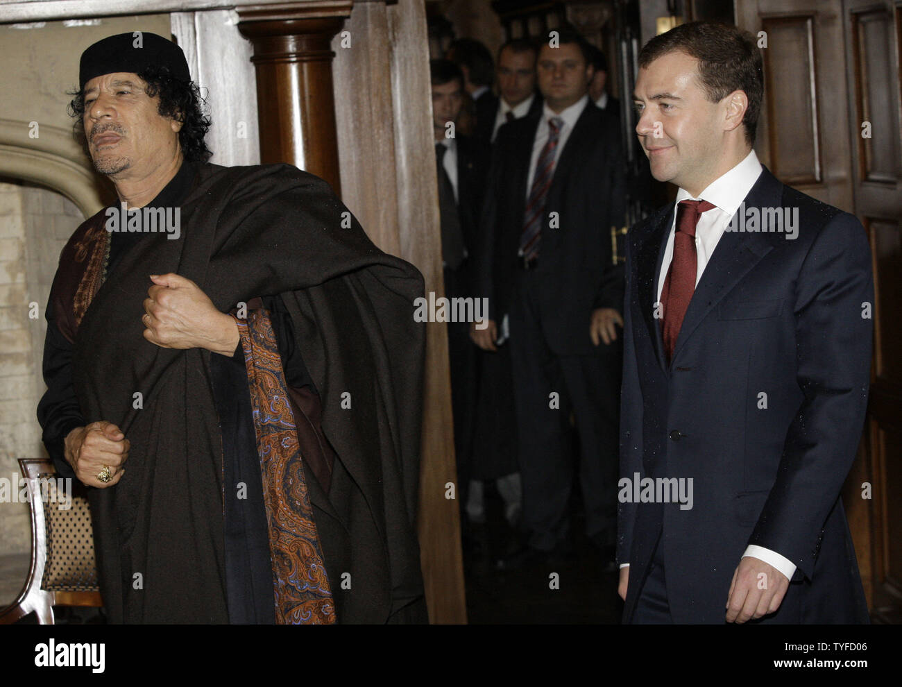 Libya president muammar gaddafi hi-res stock photography and images - Alamy