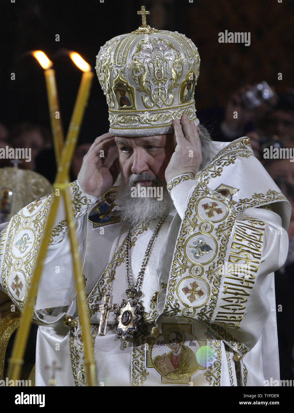 New Russian Orthodox Church Patriarch Kirill Conducts The Enthronement