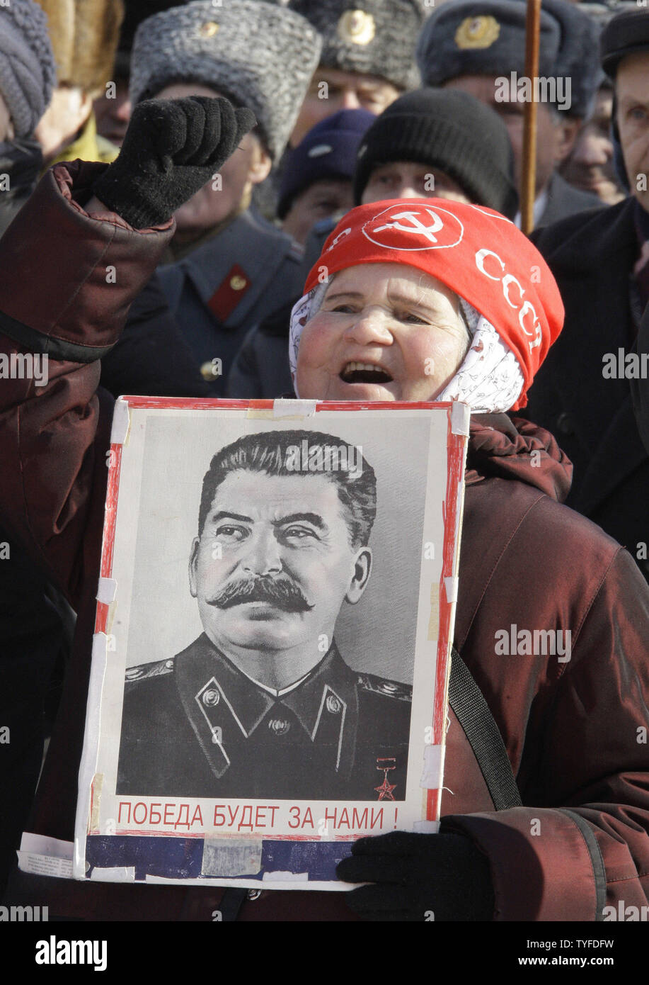Stalin rally hi-res stock photography and images - Alamy