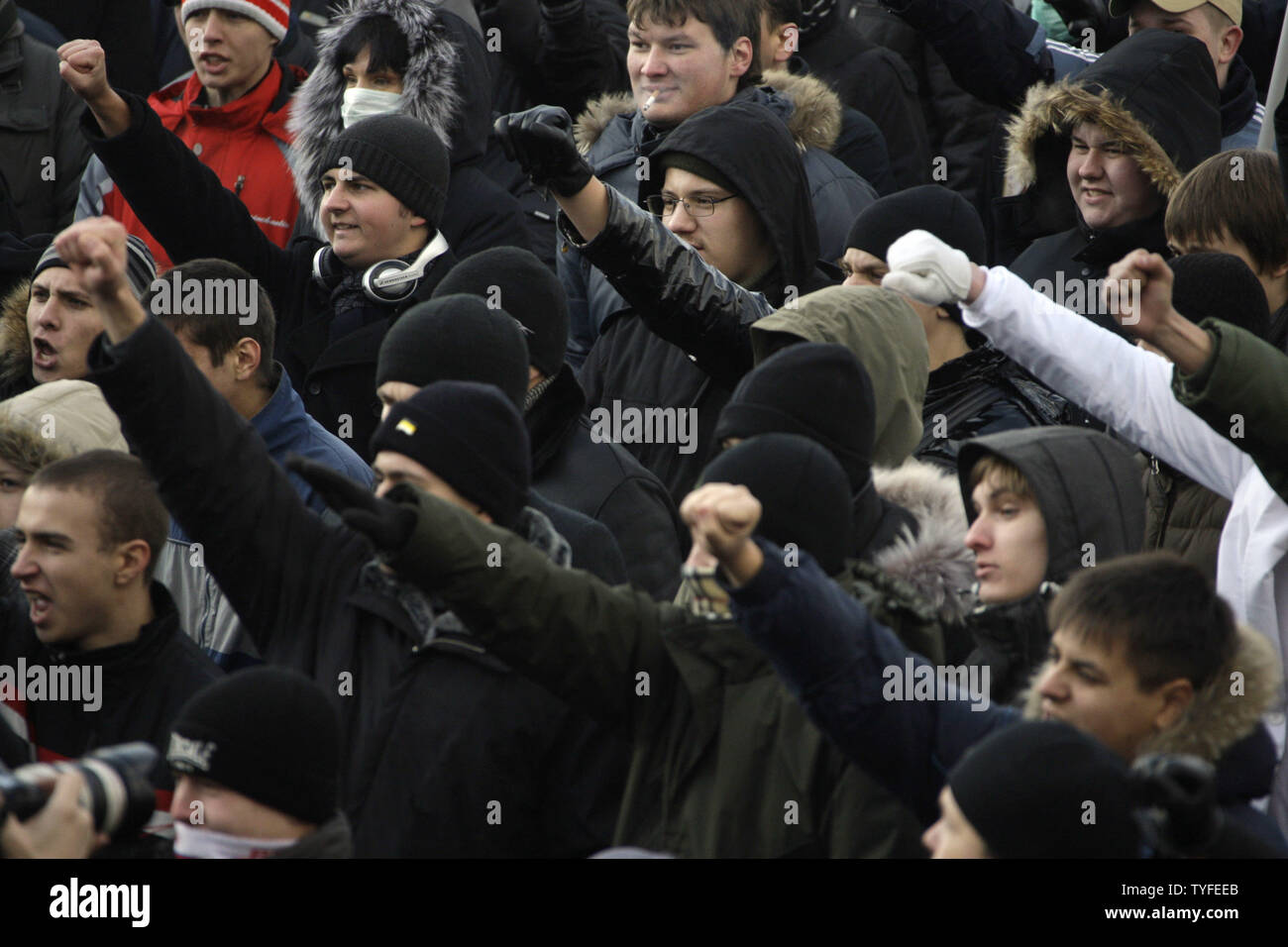 Russian nationalists hi-res stock photography and images - Alamy