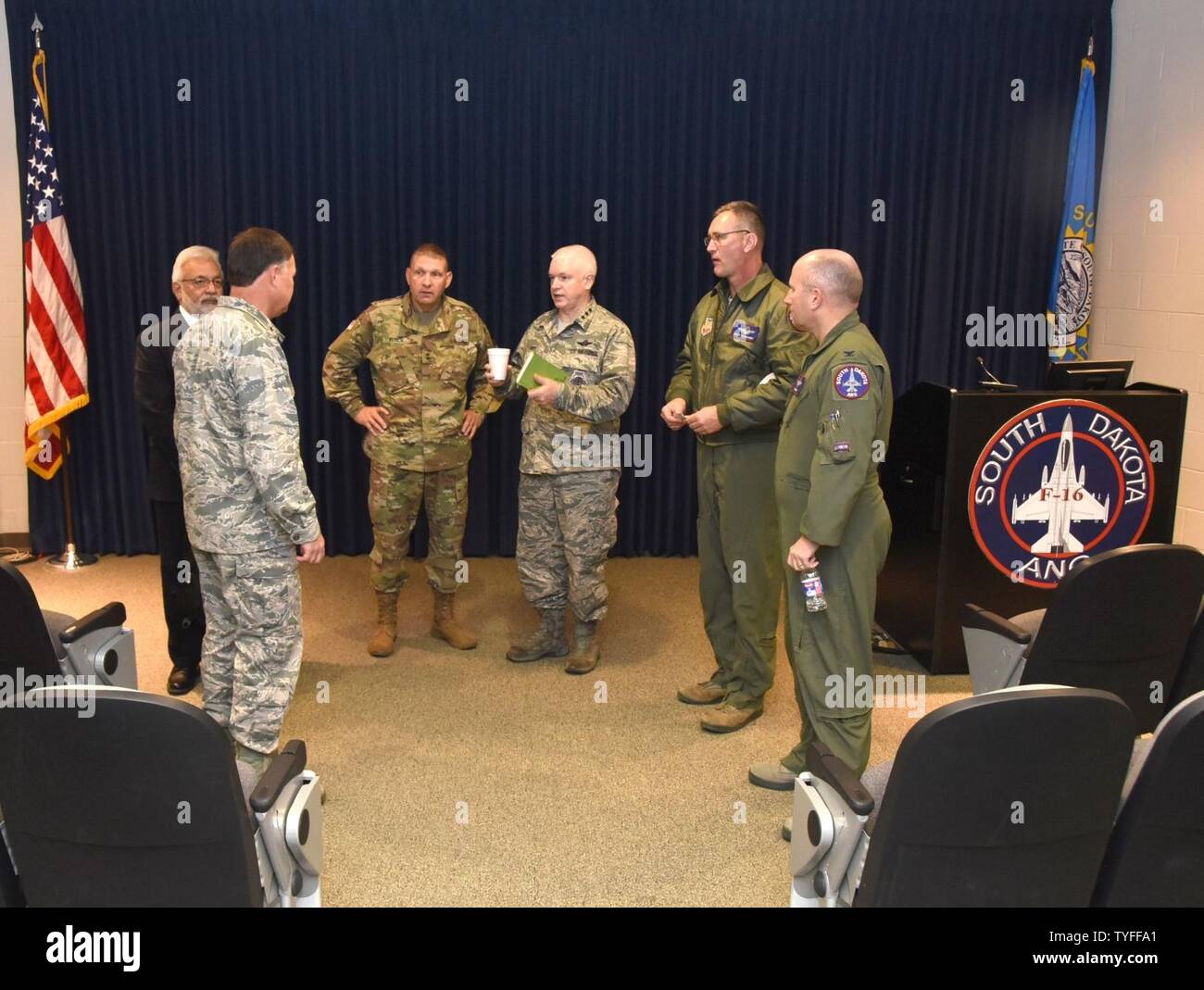 Lt. Gen. L. Scott Rice, Air National Guard Director, and Maj. Gen ...