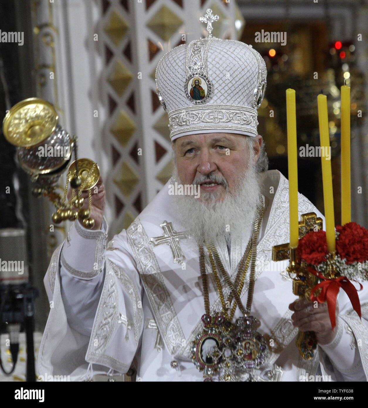 Patriarch kirill hi-res stock photography and images - Alamy