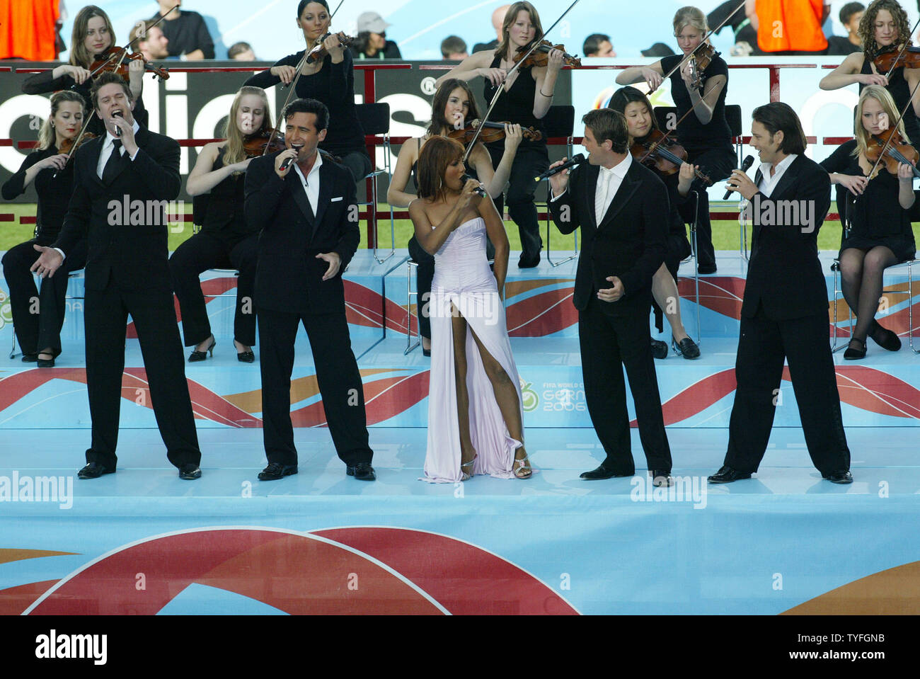 Toni Braxton entertains during the opening ceremonies of World Cup ...