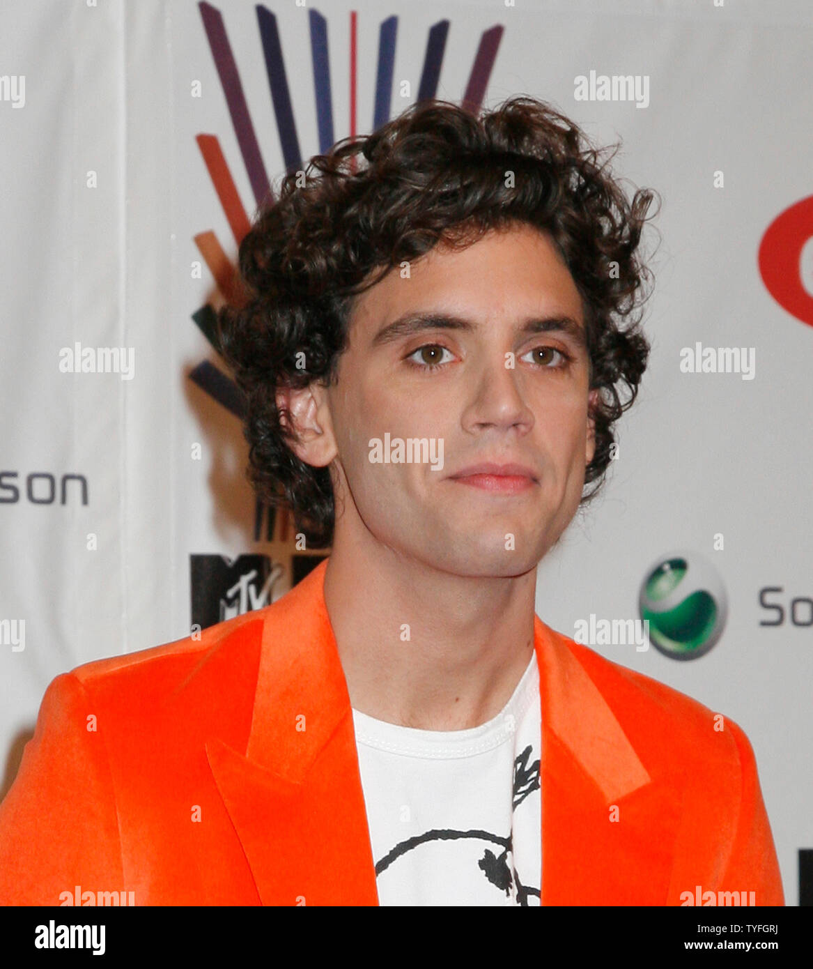 Singer Mika arrives at the MTV Europe Music Awards in Munich, Germany ...