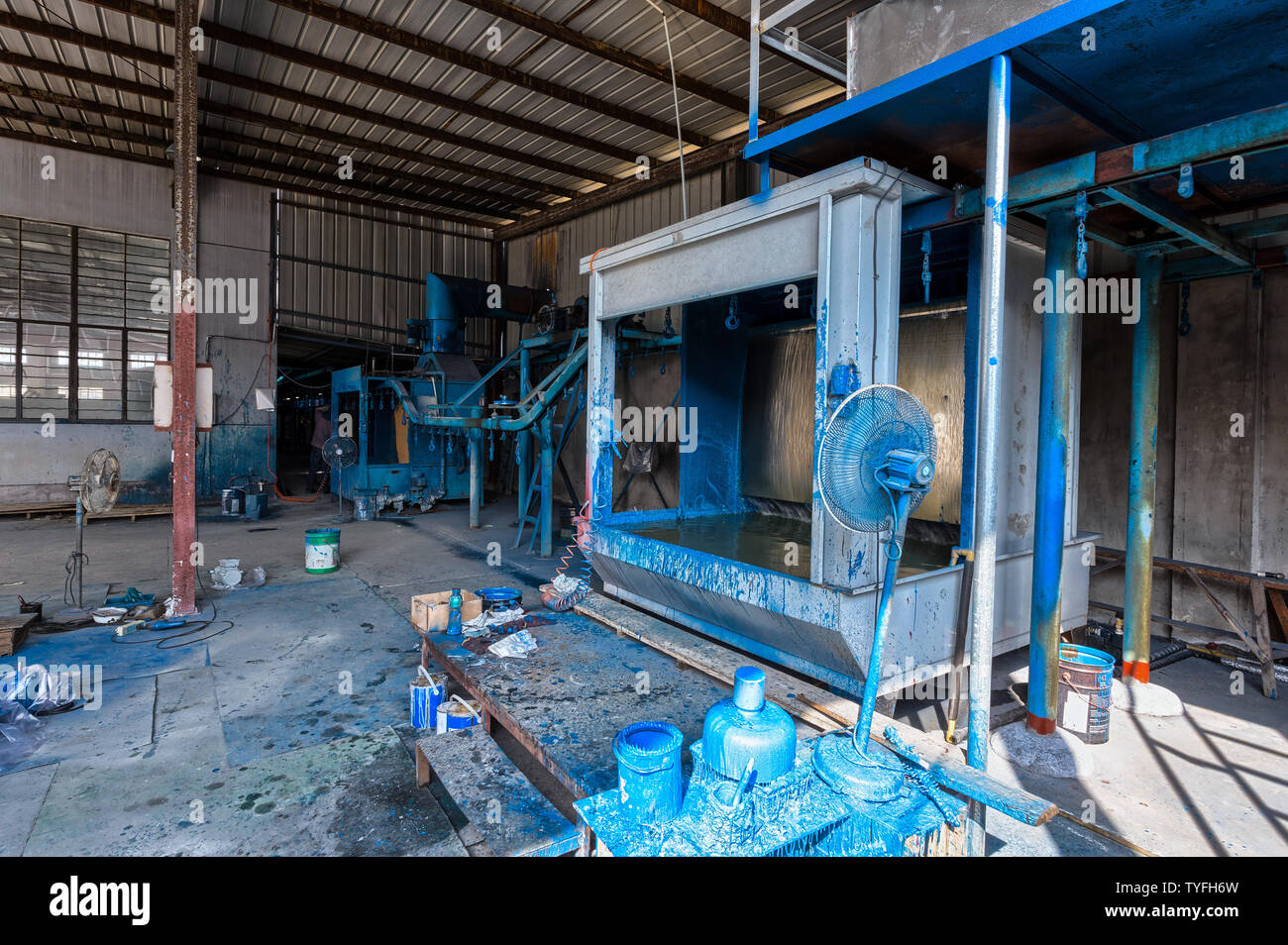Empty Factory Machines High Resolution Stock Photography and Images - Alamy