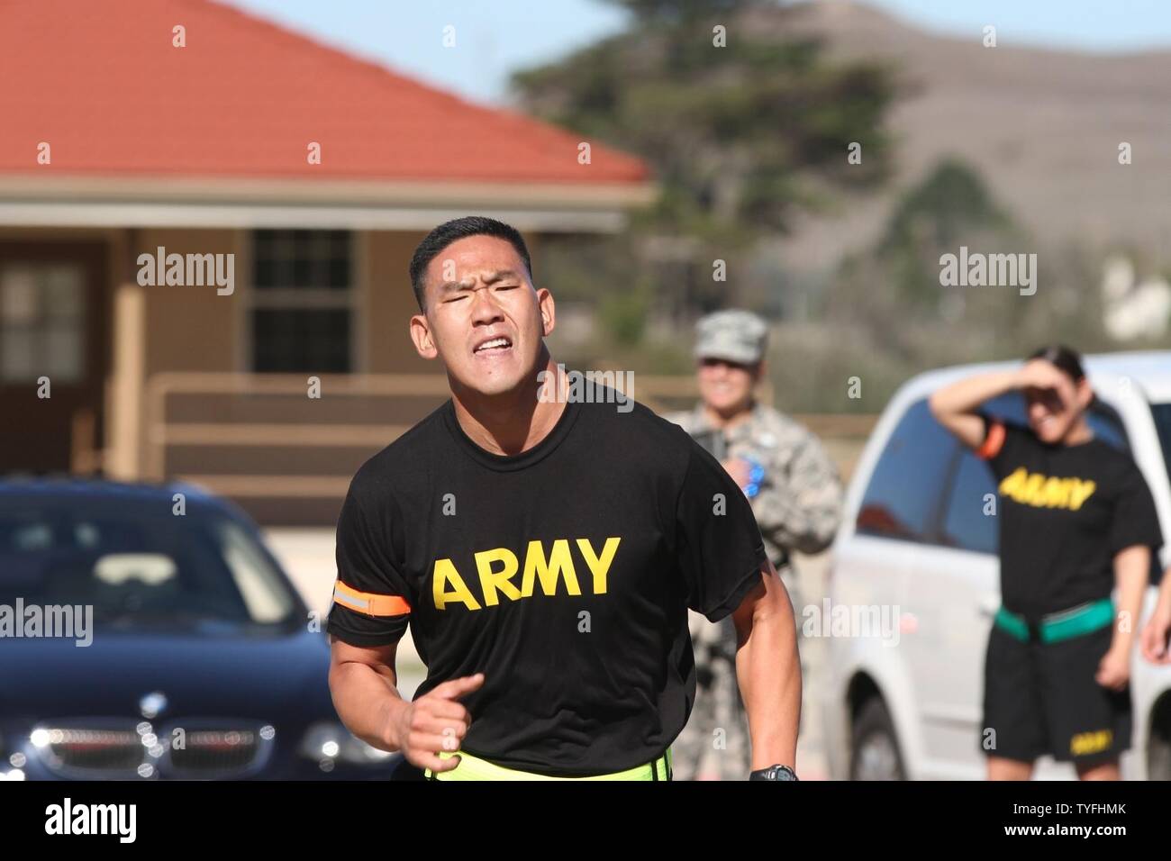 Pfc. David Chang of the California Army National Guard’s Headquarters ...