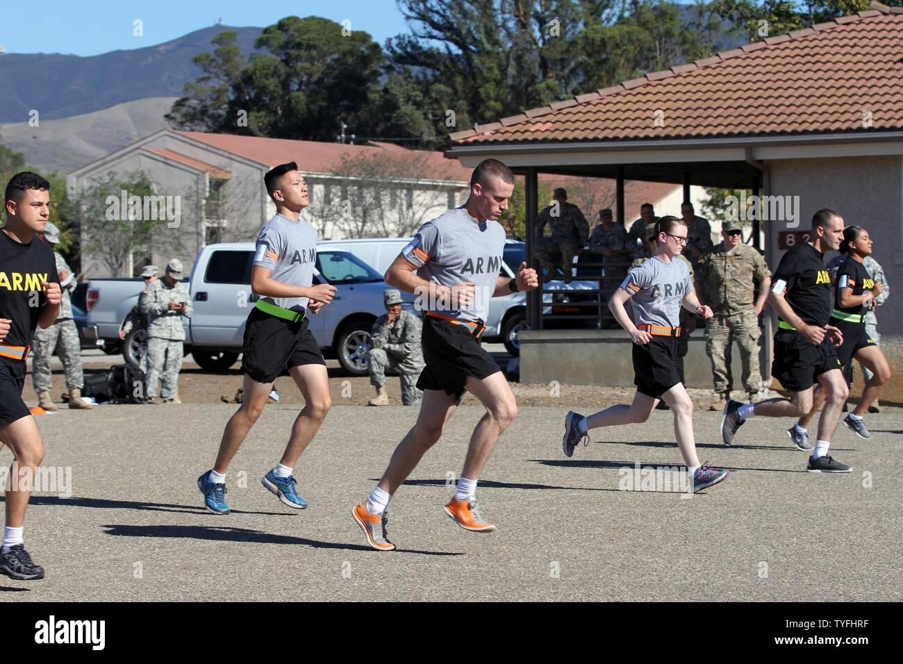 Enlisted competitors in the California Army National Guard 2017 Best ...