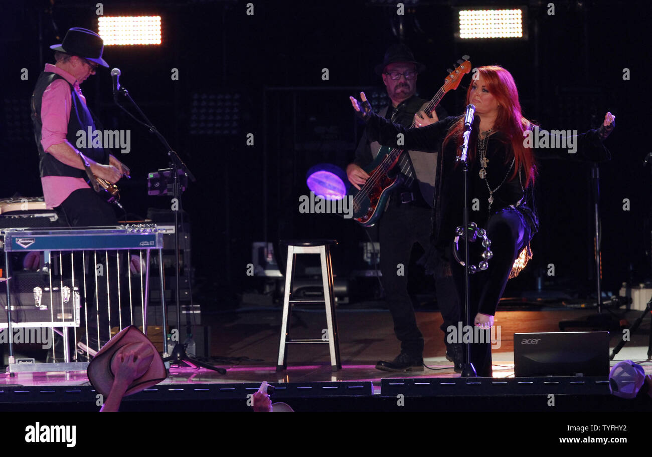 Country music band Wynonna & The Big Noise perform during the CMA Music ...