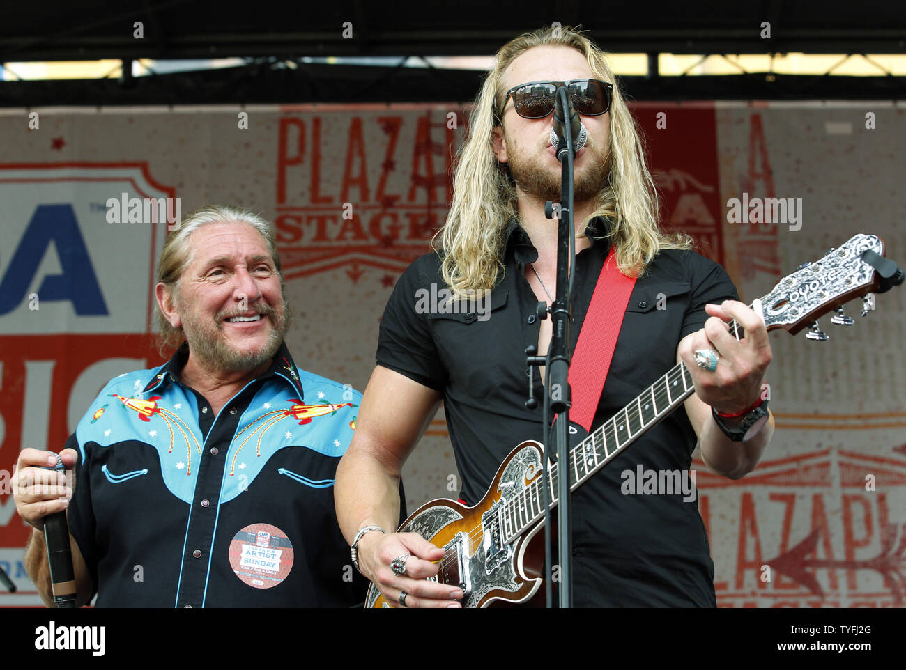 Country music band Marshall Tucker Band performs during the CMA Music ...