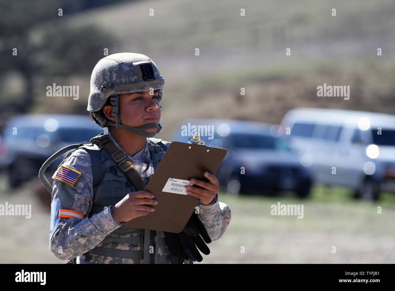 Spc. Jazmin Garcia-Aguilar, 870th Military Police Company, 49th ...