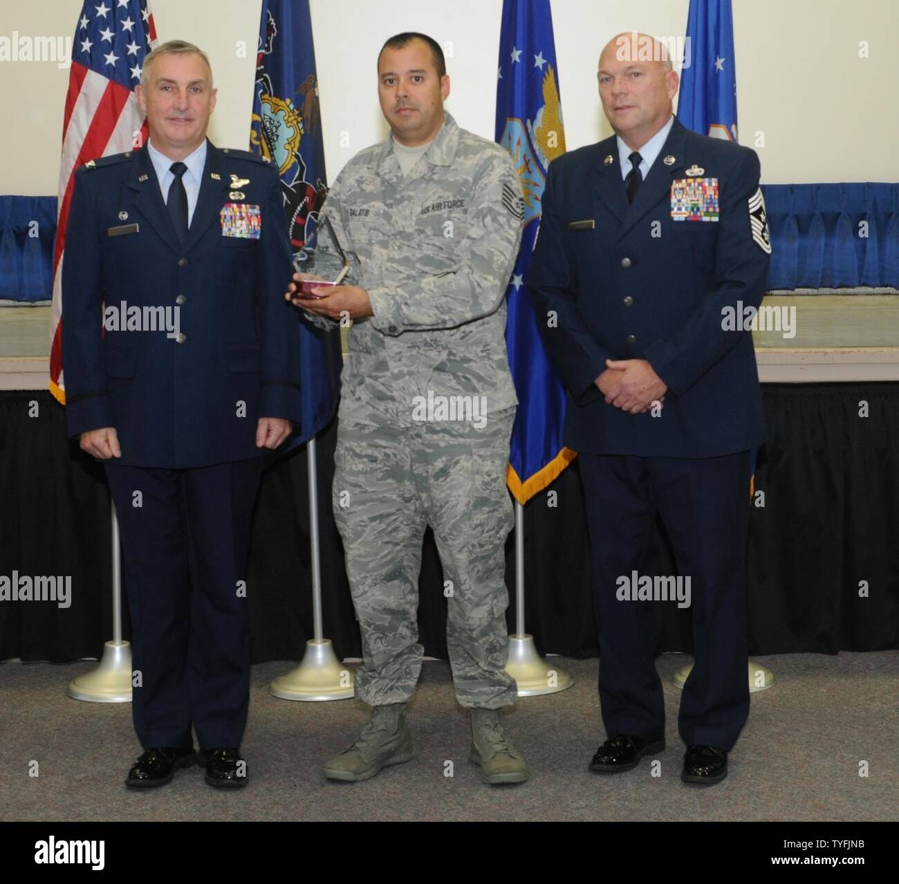 Technical Sgt. Alexis Galatis, a 111th Attack Wing production recruiter ...